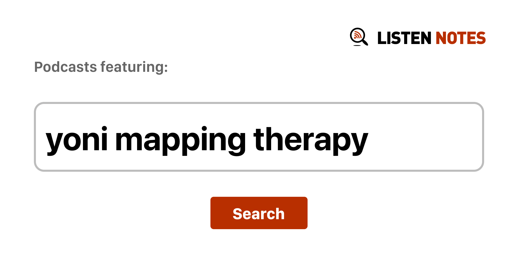 Yoni Mapping Therapy - I migliori episodi di podcast